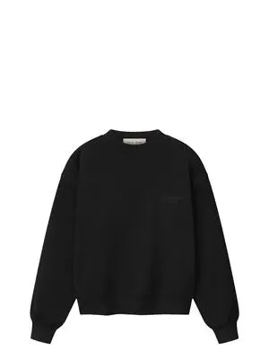 Fear Of God Signature Classic Crewneck Sweatshirt - Black
