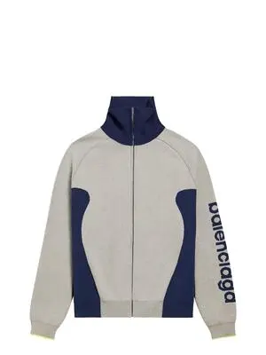 Balenciaga Track Jacket With Logo Detail - Grey