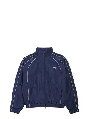 Balenciaga Technical Zip-up Jacket With Reflective Piping - Red