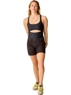 Carve Designs Oahu 6" Corduroy Shorts - Black