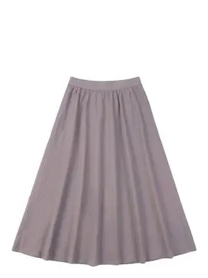 RED MYTH Midi Gauze Skirt - Stone