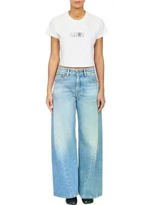 MAISON MARGIELA Wide-leg Jeans - Blue
