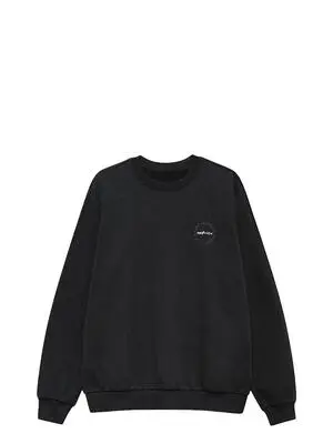 FIFA 1904 Crewneck Sweatshirt With Circular Graphic - Black