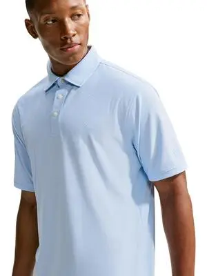 Nike Tailored Performance Dri-fit Golf Polo - Blue