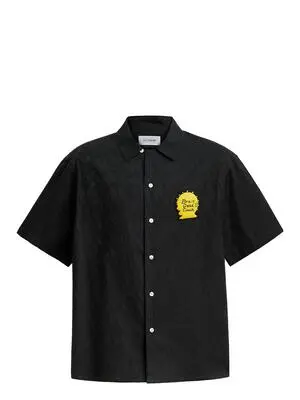 COACH X Brain Dead Signature Camp Shirt - Black