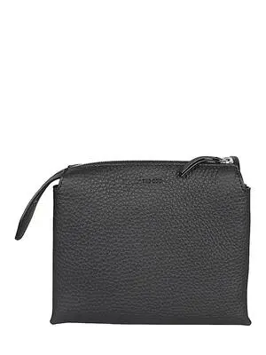 THE ROW Nu Mini Leather Crossbody Bag - Blue