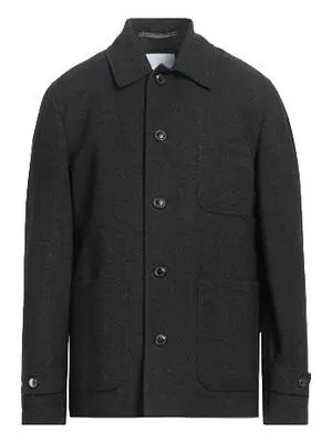 JACOB COHЁN Cotton And Wool Blend Jacket - Black