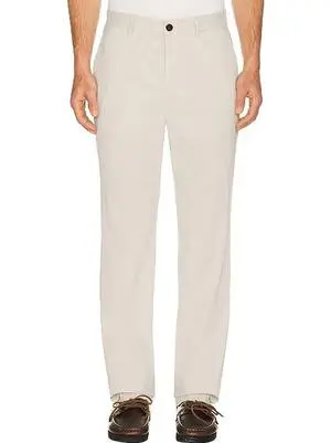 Theory Standard Pant In Good Linen - Silver Cloud