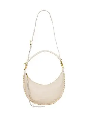 Rebecca Minkoff Darren Crescent Shoulder Bag - Stone