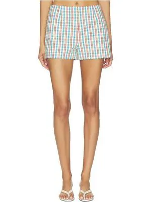 Faithfull The Brand Aurora Mini Short - Sofia Check