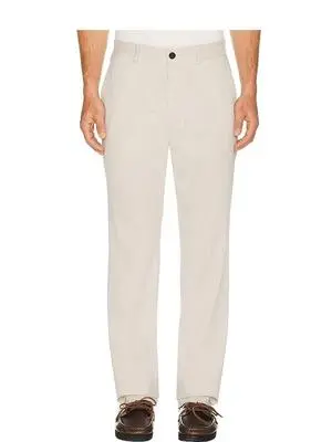 Theory Standard Pant In Good Linen - Silver Cloud