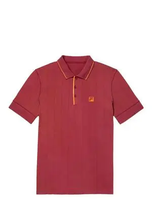 FILA Center Court Seamless Polo Shirt - Red