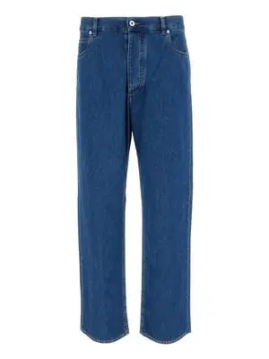 Bottega Veneta Straight Leg Jeans - Blu