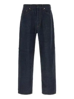 Nanamica Baggy Fit Denim Jeans - Blue