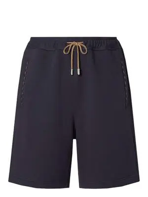 Fendi Cotton Bermuda Shorts - Blue