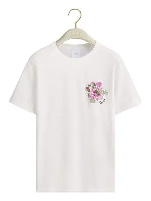 Dior Embroidered Fitted T-shirt - No