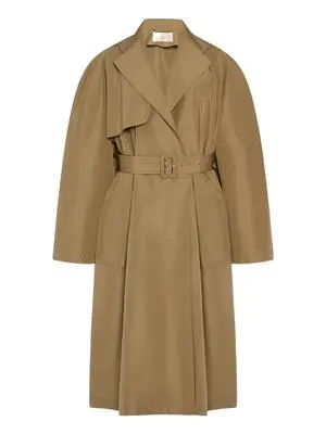 THE ROW The Row Amapola Belted Trench Coat Sandy Buff