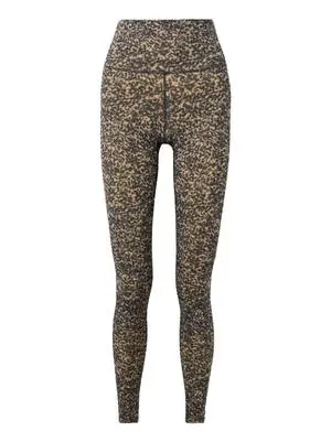 Varley Leopard-print FreeSoft Leggings Leopard