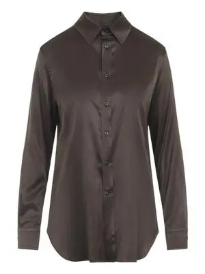 Ralph Lauren Long Sleeve Buttoned Shirt - Brown