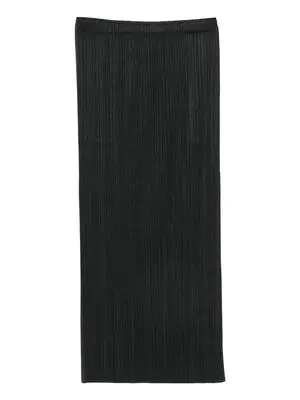 Issey Miyake Midi Skirt - Black