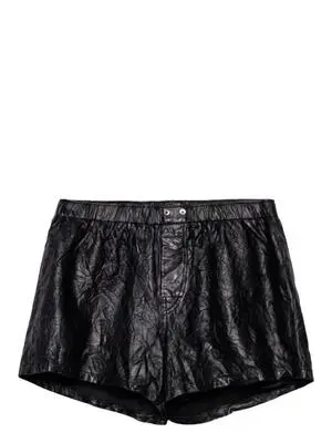 Zadig&Voltaire Elastic Waist Shorts - Black
