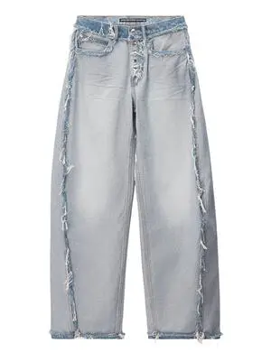 Alexander Wang Mid-rise Relaxed Fit Jeans - Gray