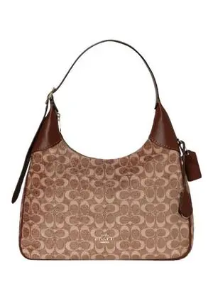COACH Coach Signature Chenille Shoulder Bag