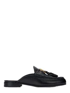 Valentino Garavani Tassel Detailed Slip-on Loafers - Black