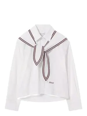 Claudie Pierlot Cotton Poplin Shirt - White