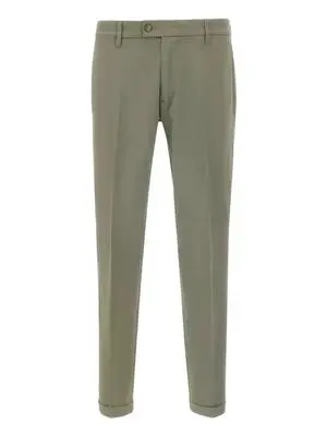 RE-HASH Mucha10 Slim-fit Chinos Green