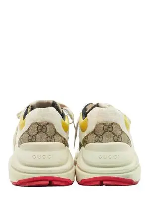 Gucci Rhyton Gg Supreme Canvas Sneakers - Neutrals