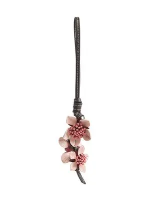 ANYA HINDMARCH Leather Sakura Charm - Pink