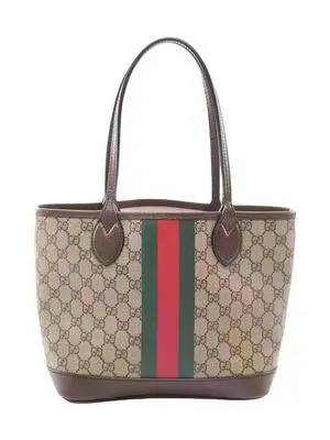 Gucci Ophidia Gg Supreme Shopping Tote Bag - Neutrals