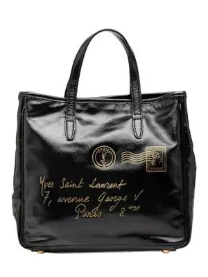 Saint Laurent Y Mail Tote Bag - Black