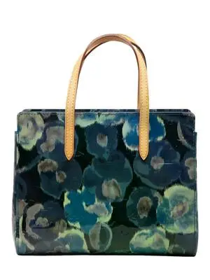 LOUIS VUITTON Monogram Vernis Ikat Catalina Bb Handbag - Blue