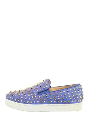 CHRISTIAN LOUBOUTIN Christian Louboutin Roller Boat Embellished Sneakers