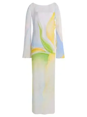 Significant Other Milou Printed Chiffon Maxi Dress - Multi