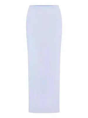 FAE SWIM Verona Maxi Skirt - Blue