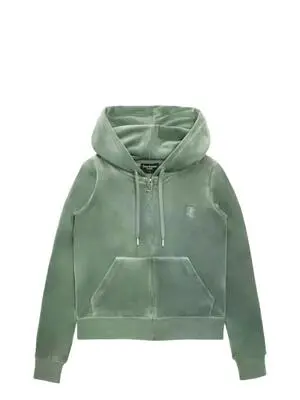 Juicy Couture Robertson Textured Hoodie - Green