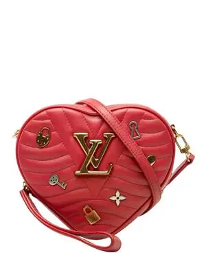 LOUIS VUITTON New Wave Love Lock Crossbody Bag - Red