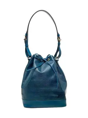 LOUIS VUITTON Louis Vuitton Epi Leather Noe GM Bucket Bag Blue