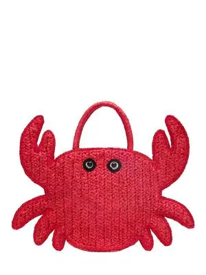 SIMONMILLER Crab Woven Mini Bag - Red