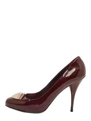 Miu Miu Patent Leather Pumps - Red