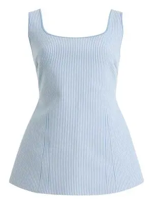 HIGH SPORT High Sport Inna Seersucker Top Stripe