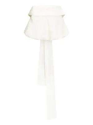 HARRIS TAPPER Harris Tapper Eliza Strapless Bubble Hem Top