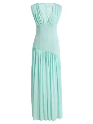 Significant Other Nirvana Pleated Midi Dress - Blue
