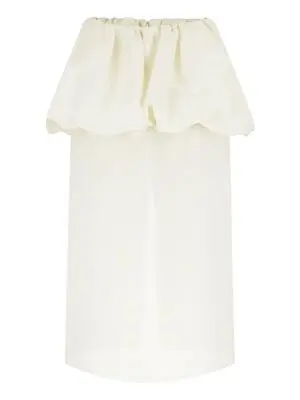 HARRIS TAPPER Exclusive Midi Skirt - Ivory