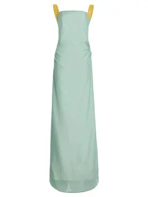 Rosie Assoulin Square Neck Sleeveless Gown - Multi