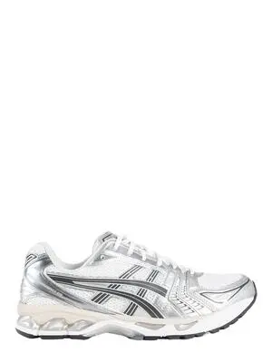 Asics ASICS Gel-Kayano 14 Faux Leather And Mesh Sneakers Silver