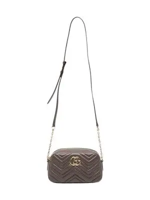 Gucci Gg Marmont Small Leather Camera Bag - Multicolor